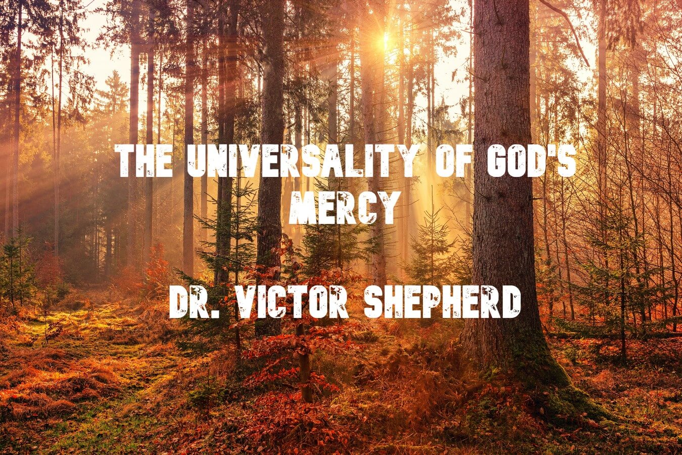 Dr Victor Shepherd | The MCBC